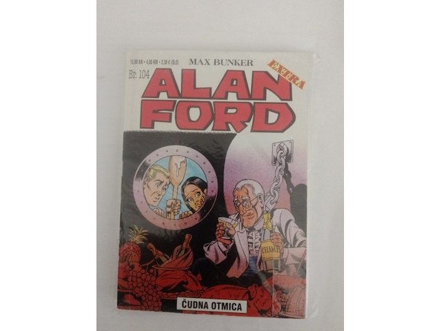 (0187) Alan Ford extra 104 Cudna otmica