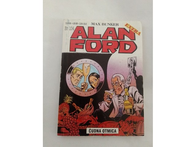 (0185) Alan Ford extra 104 Čudna otmica