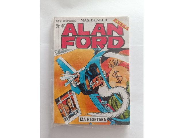 (0201) Alan Ford extra 40 Iza rešetaka