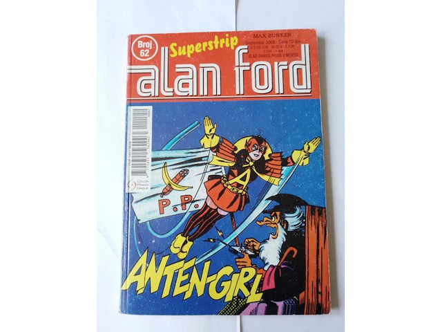 (0257) Alan Ford CPG 62 Anten-Girl