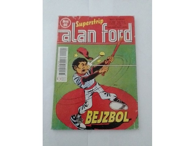 (0254) Alan Ford CPG 60 Bejzbol