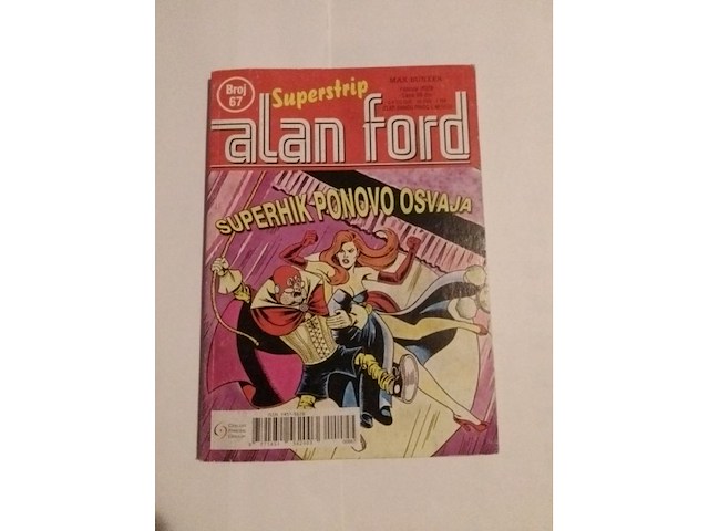 (0261) Alan Ford CPG 67 Superhik ponovo osvaja