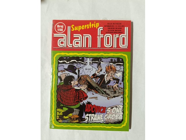 (0224) Alan Ford CPG 158 Udovica s one strane groba