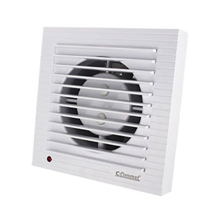 Commel ventilator fi 100mm 12w 130m3 34db zaklop dvokril ( c420-101 )