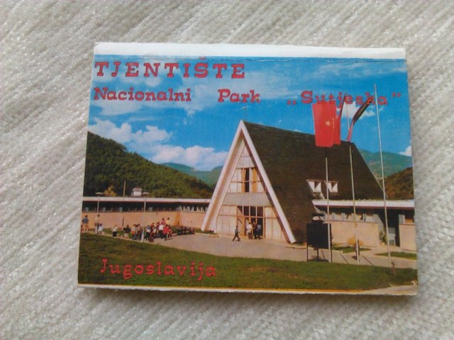 Harmonika - mini razglednice, Tjentište Sutjeska eX YU
