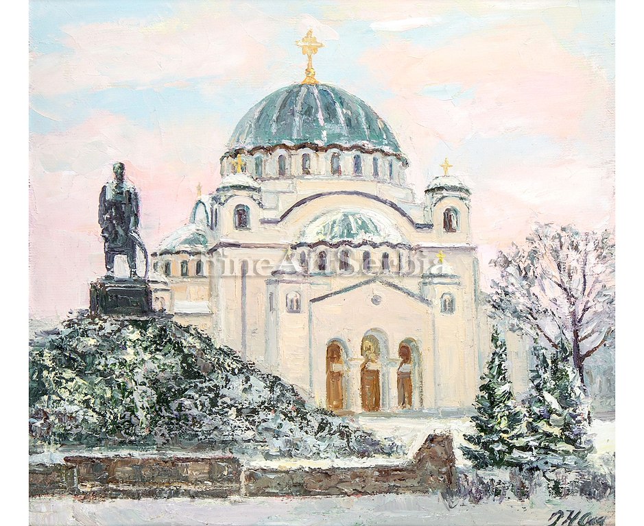 Spomenik Karađorđu i Hram Svetog Save - Olja Nikonova