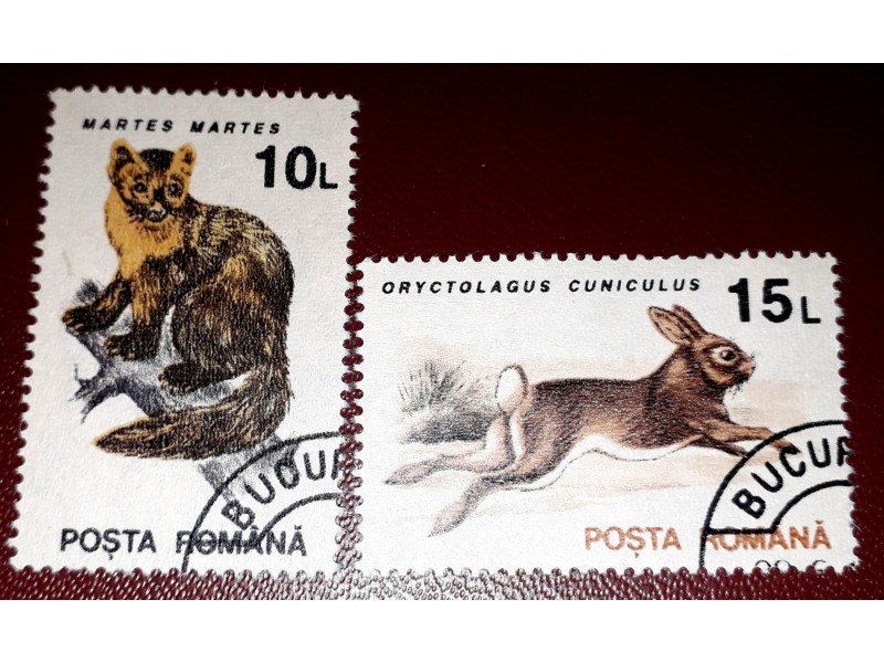 Romania 1993 fauna