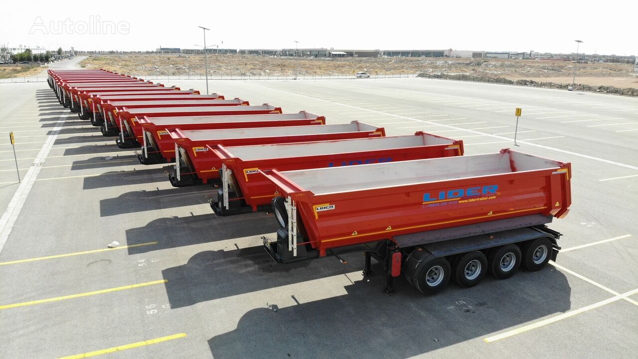 Nova Lider 2024 YEAR NEW (MANUFACTURER COMPANY LIDER TRAILER & TANKER ) poluprikolica kipera