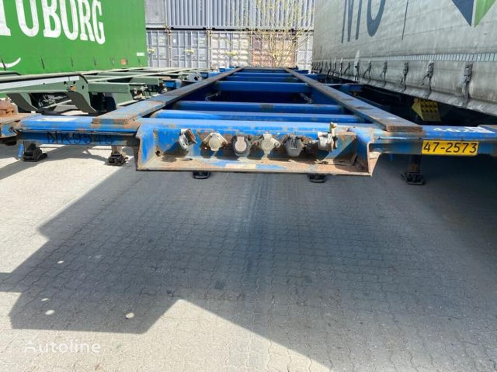 Fruehauf Skeletal Trailer poluprikolica za prevoz kontejnera (472573)
