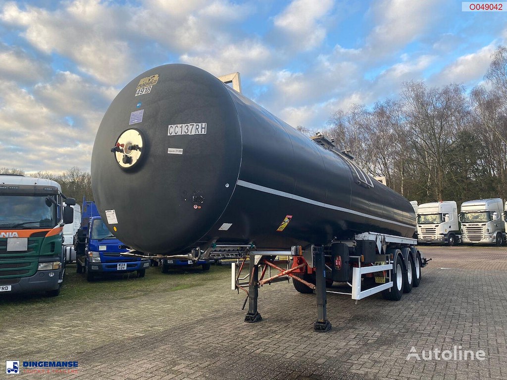 Magyar Bitumen tank inox 31 m3 / 1 comp + mixer / ADR 26/07/24 cisterna za bitumen