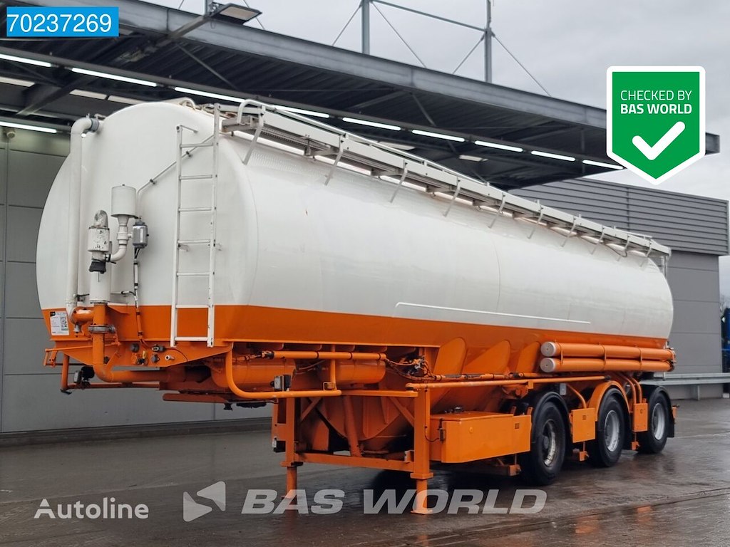 Welgro 97 WSL 43-32 NL-Trailer 55m3 9 comp 2x Lenkachse TÜV 07/24 cisterna silos