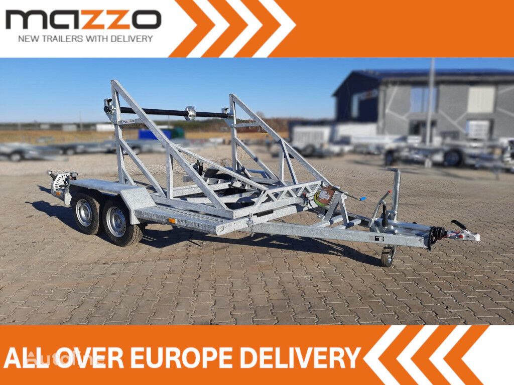 Nova DRUM35 Cable drum trailer GVW 3500kg prikolica za kablove