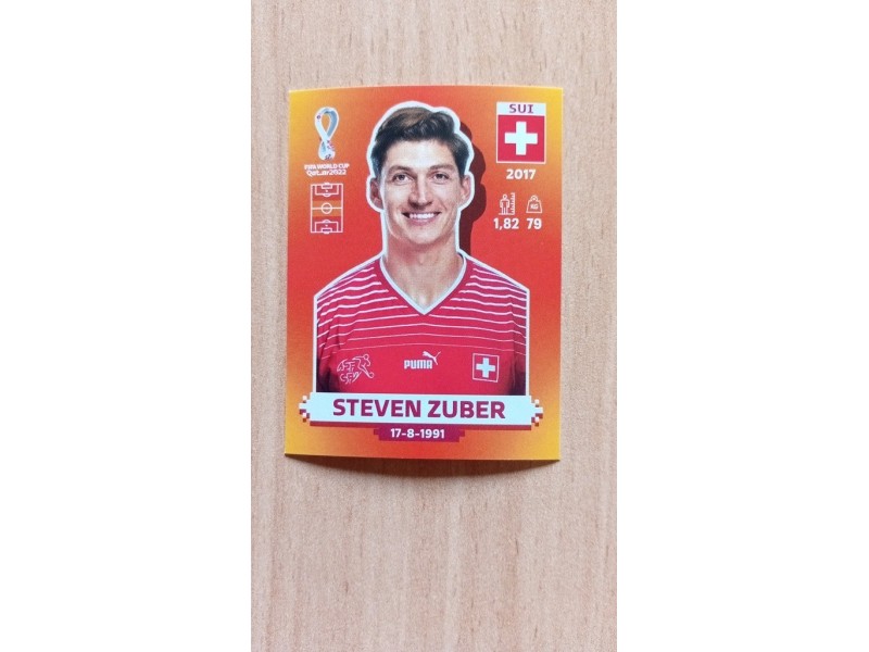 World cup Qatar 2022 Panini broj SUI 15