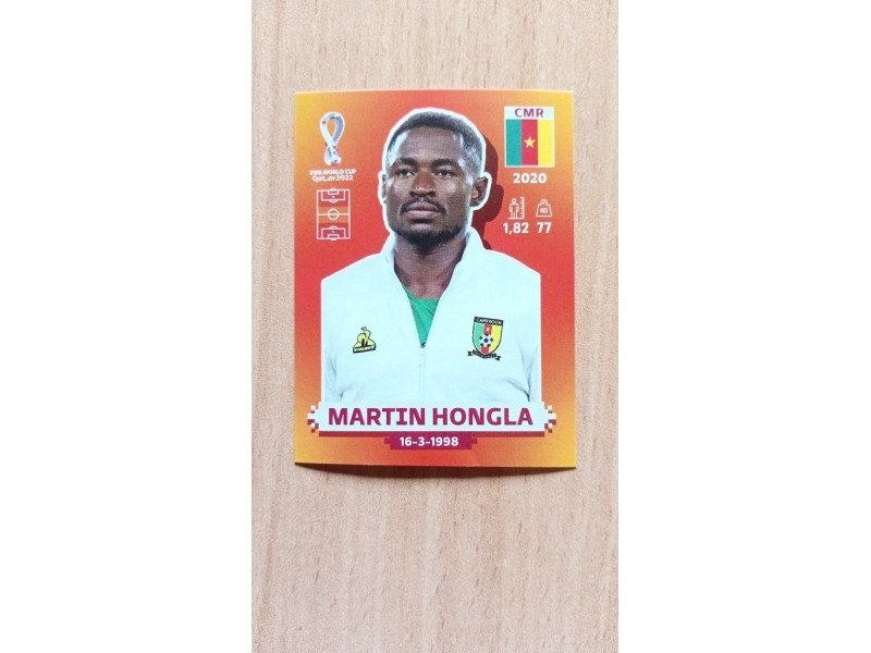 World cup Qatar 2022 Panini broj CMR 10