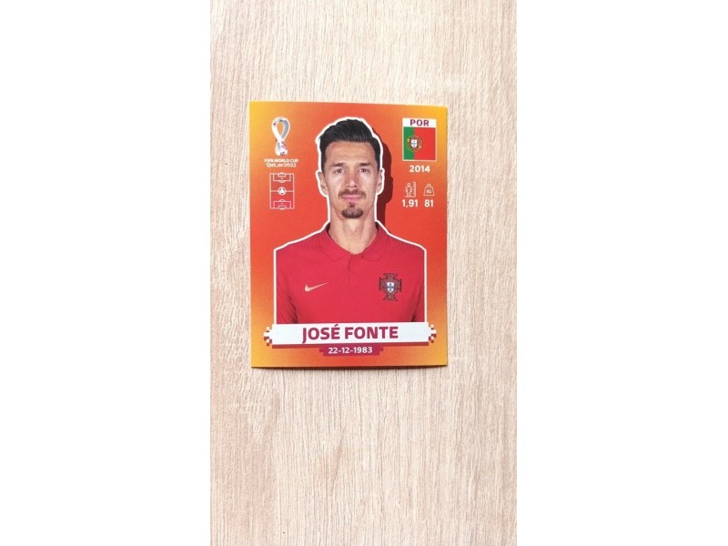 World cup Qatar 2022 Panini broj POR 5