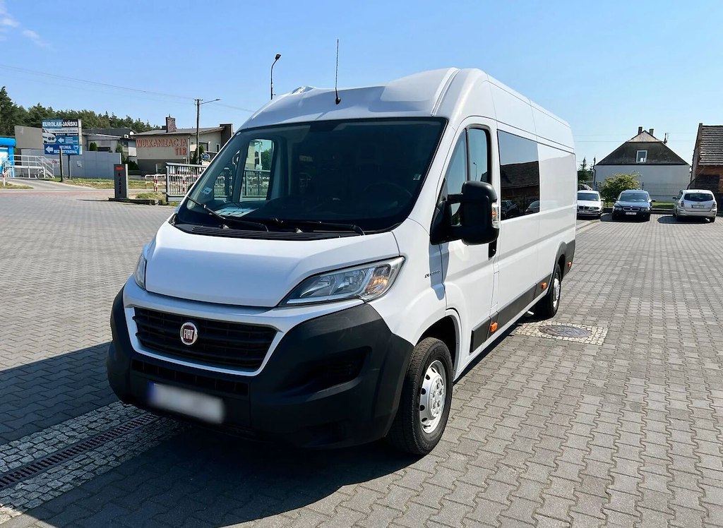 FIAT Ducato L4H2 Doka Blaszak Furgon Maxi Max Salon PL, Jeden właścic kombi minibus