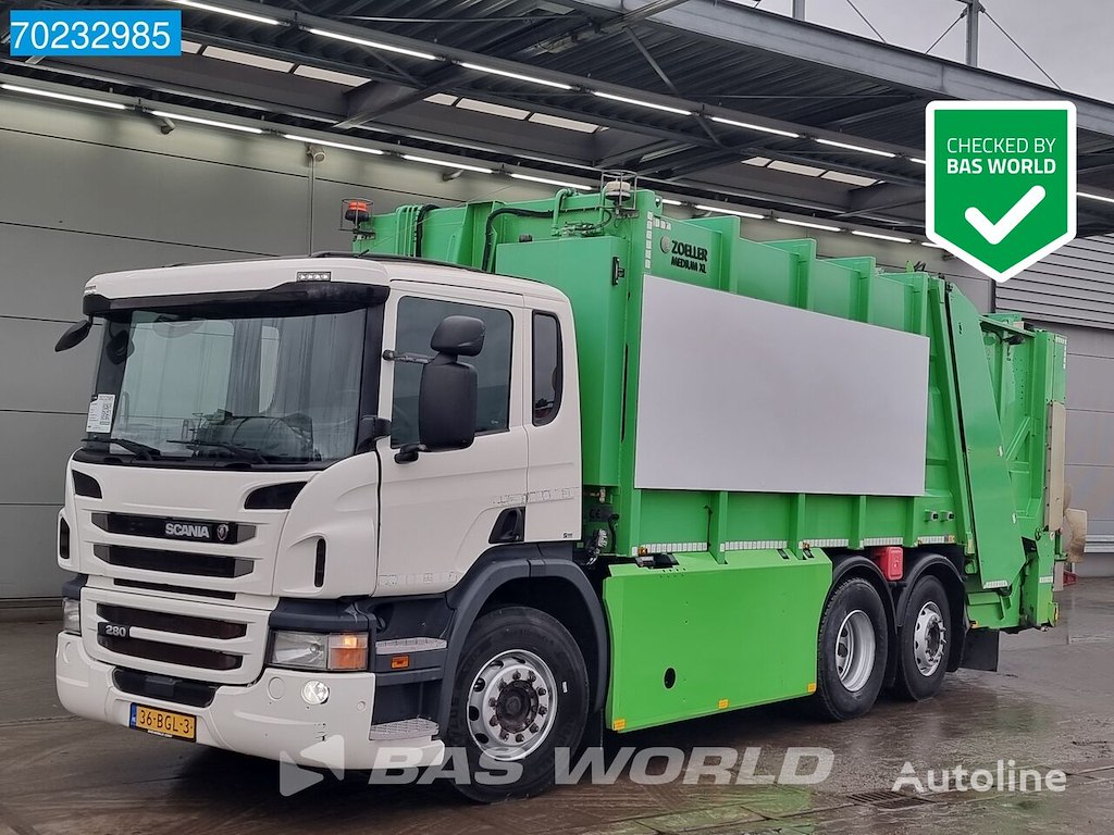 Scania P280 6X2 NL-Truck Zoeller Medium XL Retarder Euro 6 kamion za smeće