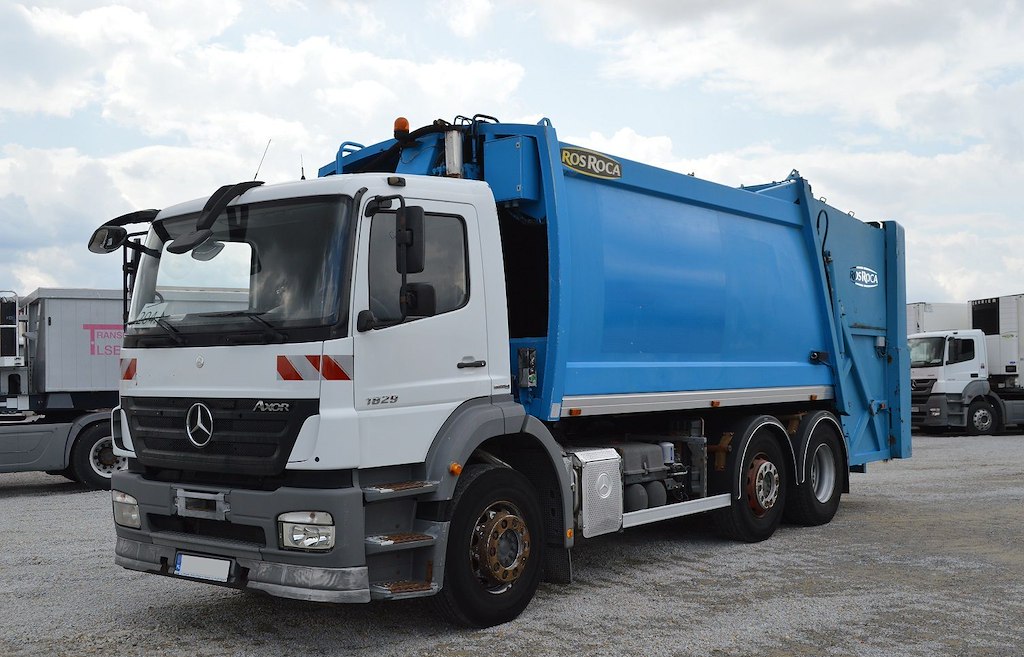 Mercedes-Benz AXOR 2629 2529 Lifting Steering Axle Euro 5 Very well maintained kamion za smeće