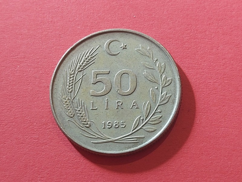 Turska - 50 lira 1985 god