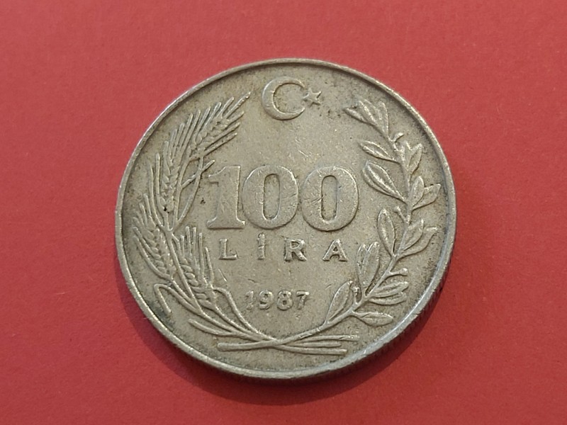 Turska - 100 lira 1987 god