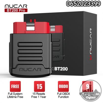 MUCAR BT200 Pro Full System OBD2 Auto Dijagnostika