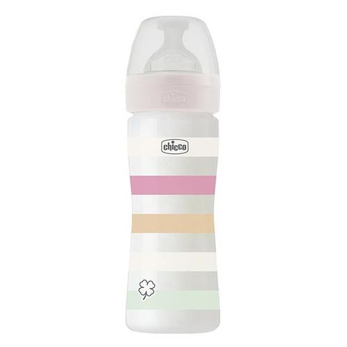 Chicco WB Plastična Flašica 250Ml, Silikon,Dev.