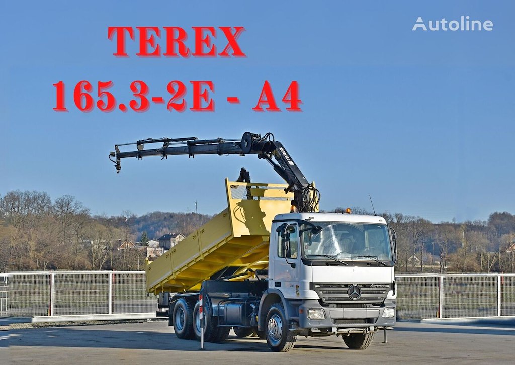 Mercedes-Benz ACTROS 2636 * TEREX 165.2E - A4 + FUNK/6x4 kiper