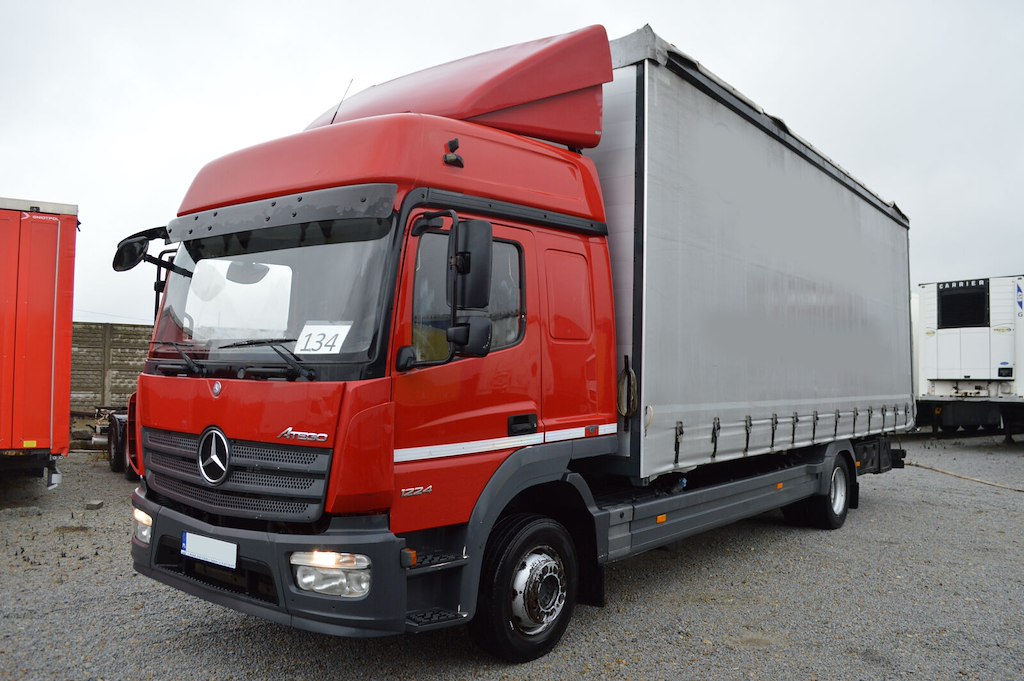 Mercedes-Benz ATEGO 1224 CURTAIN kamion sa klizna zavesa cerada