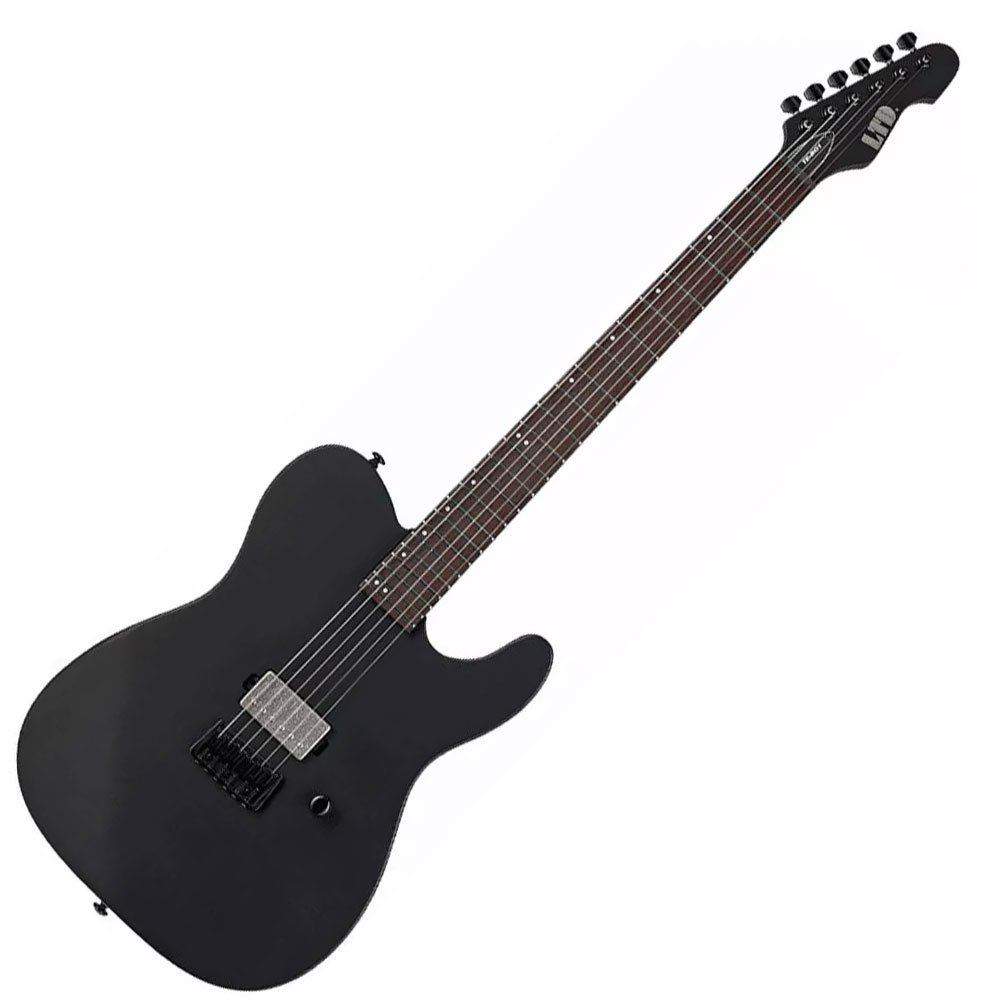 LTD TE-201 BLKS Black Satin