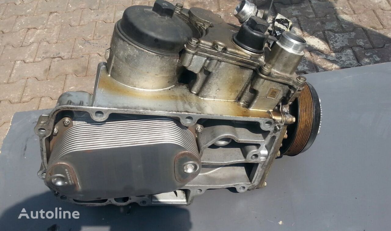 Mercedes-Benz Actros MP4, EURO6, EURO 6 oil coolant module, oil cooler, OM471L hladnjak ulja za Mercedes-Benz Actros MP4 EURO 6 tegljača