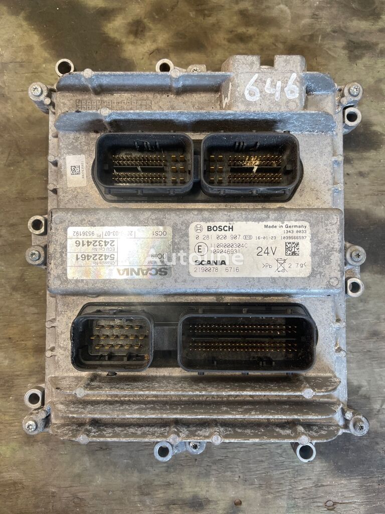 Scania STYENHED ECU OCS OC09 2432416 2581161, 2635351 upravljačka jedinica za kamiona