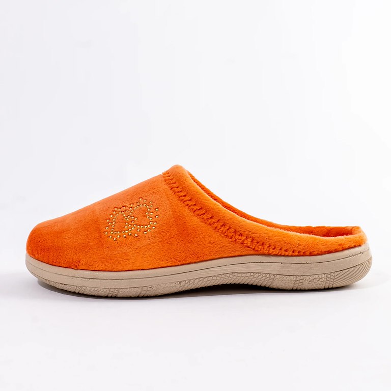 Iva ženske sobne papuče 166 – Narandžaste