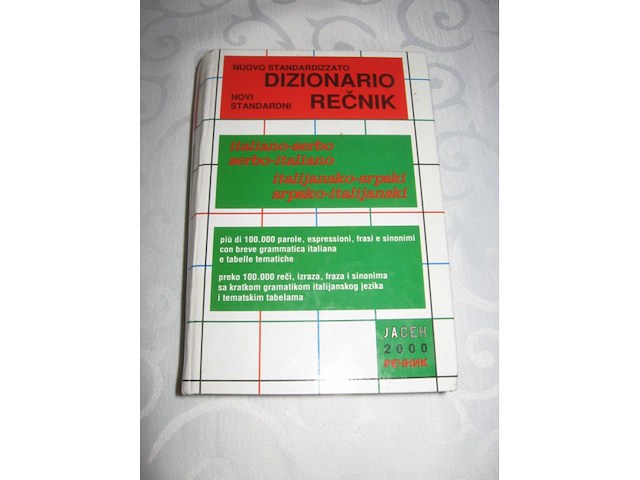 Italijanski rečnik  / Jasen /