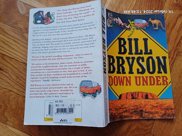 BILL, BRYSON, DOWN UNDER