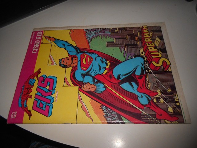 eks almanah 406  superman,cisko kid