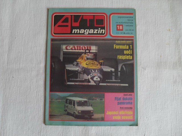Auto magazin 18/87
