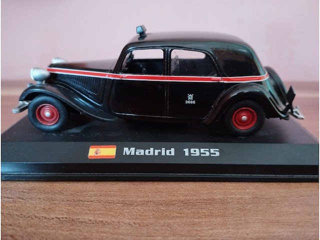 Citroen Traction Avant (1955) Madrid Taxi