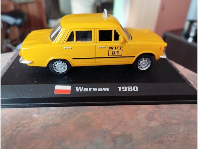 Fiat 125p (1980) Warsaw Taxi