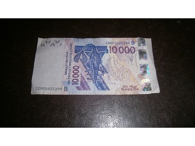 BENIN 10.000 FRANCS