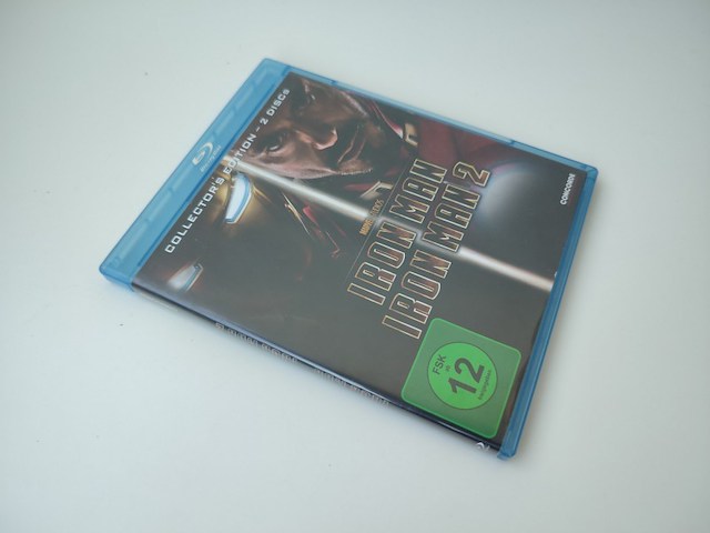 Iron Man 1 i 2 - Collectors edition Blu-ray