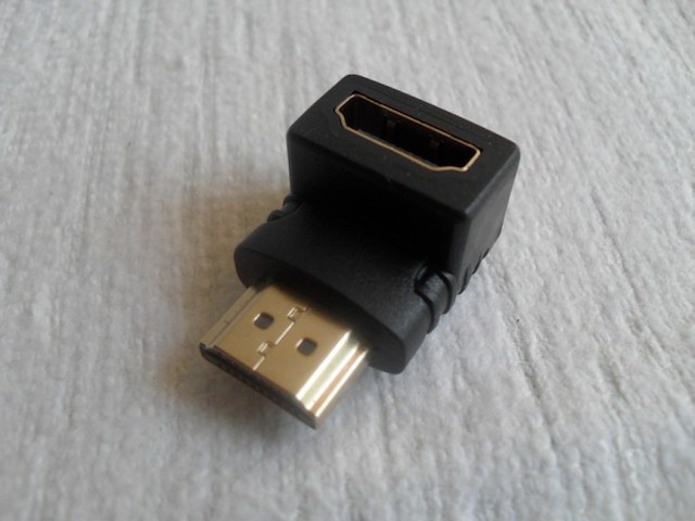 ADAPTER HDMI muski/HDMI zenski pod uglom- ADAPTER No:12