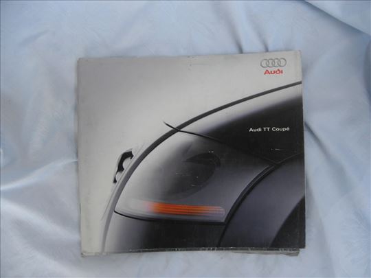 Prospekt Audi TT coure, 1998 god, engleski jezik,