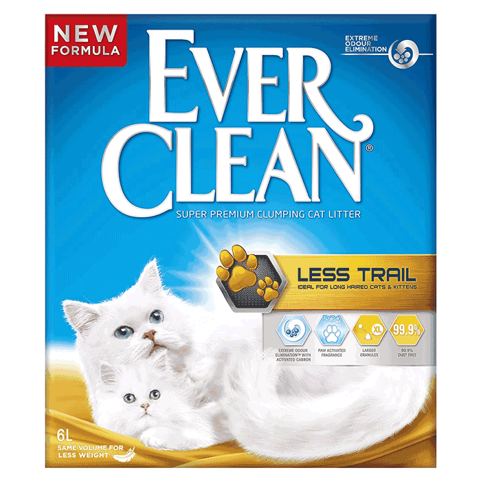 Ever Clean posip za dugodlake mačke LitterFree Paws