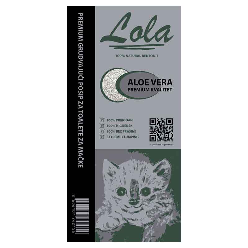 Lola grudvajući posip Aloe Vera, 5 kg