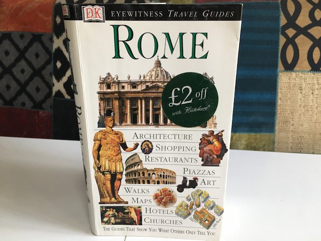 Rome DK Eyewitness Travel Guides RIM turistički vodič
