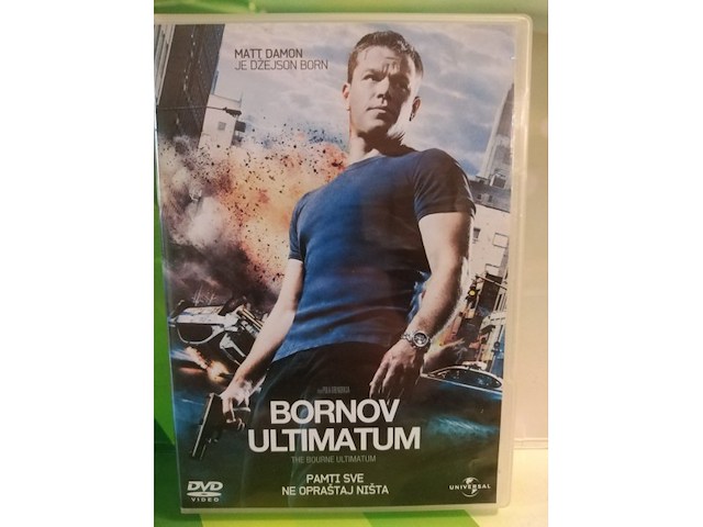 Bornov Ultimatum - Matt Damon