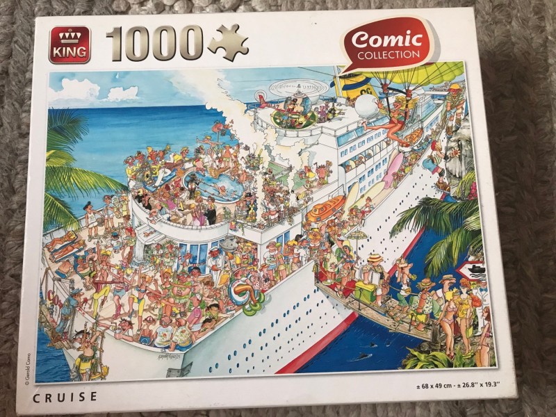 COMIC PUZZLE 1000 DELOVA