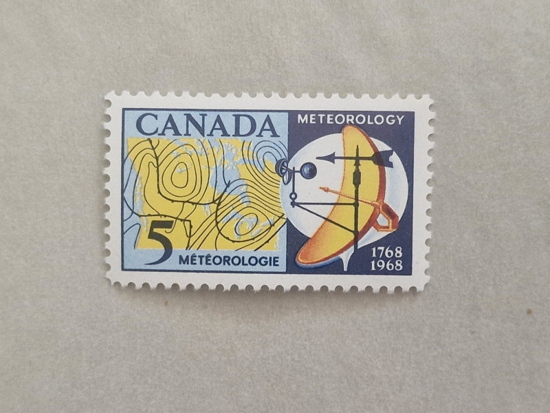 Canada 1968 **Čista** Meteorologija