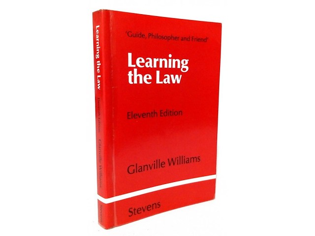 Learning Law - Glanville Williams