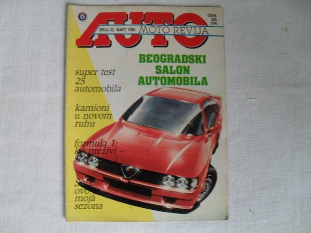 Auto moto revija 32/88